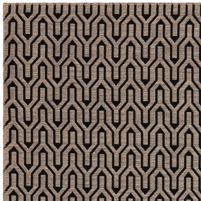 Tribeca Design Kusový koberec Radio Black Lattice Rozměry: 200x290 cm