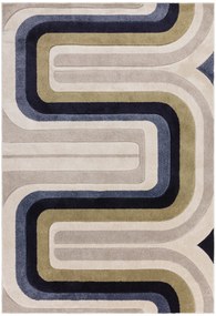 Tribeca Design Kusový koberec Furla Contour Blue Rozměry: 120x170 cm