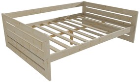 Vomaks Dětská postel DP 030 XL Rozměr: 140 x 200 cm, Barva: surové dřevo