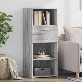 Skříň highboard šedá sonoma 50 x 42,5 x 124 cm kompozitní dřevo