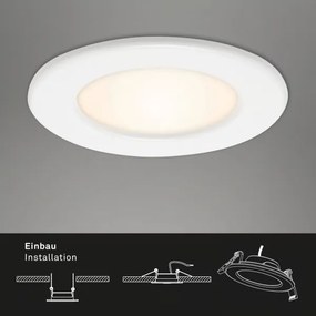 SADA 3x LED Koupelnové podhledové svítidlo LED/6W/230V 3000K IP44 bílá
