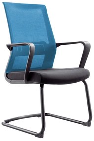 Dalenor Konferenční židle Smart (SET 2 ks), textil, světle modrá