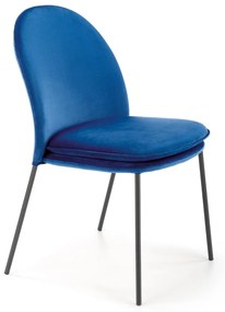 Čalouněná židle do jídelny Modrá REGULUS
