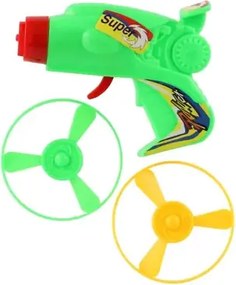 TEDDIES Vystřelovací pistole s vrtulkou / Plast / 12 cm / 3 barvy / od