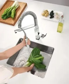 Grohe Eurocube - Páková dřezová baterie chrom