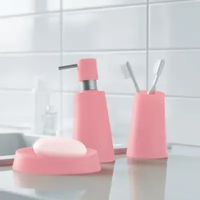 Spirella MOVE dávkovač mýdla růžový / plast / 300 ml