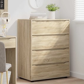 Úložné skříně 80 x 48 x 105 cm Kompozitní dřevo Sonoma dub 3406227