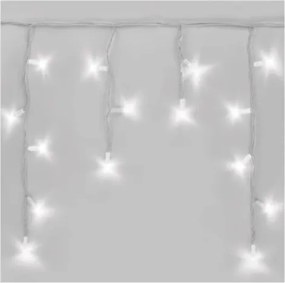 Propojovací vánoční řetěz bez zdroje EMOS Connecting D2CC02 ZY2158 50LED krápníky 3m studená bílá