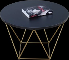 ADRK Furniture Konferenční stolek LIAM CT-LIA-G-B