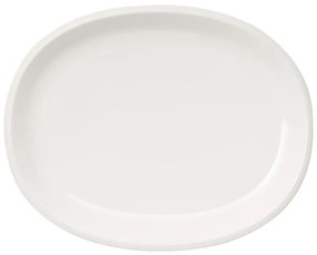 Oválný servírovací talíř Raami 35cm, bílý