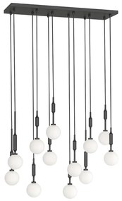 Designový lustr Ero S 12 chrom