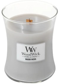 OnaDnes -20% Střední vonná svíčka Woodwick, Warm Wool