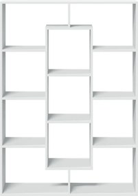 Knihovna bílá 102 x 29 x 143 cm kompozitní dřevo 3310298
