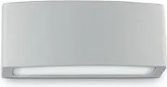 ILUX 158822 Venkovní nástěnné svítidlo Ideal Lux Andromeda AP1 grigio 158822 šedé 22cm IP55 - IDEALLUX