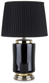 Černá lampa se zlatými detaily 137535