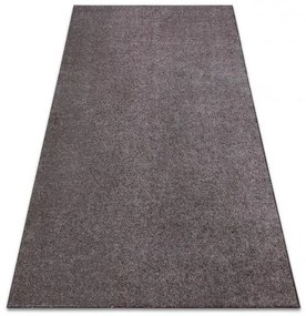 koberec, koberec metráž SANTA FE hnědý 42 hladký, Jednotný jedno velikost 150x300 cm | krásné koberce cz