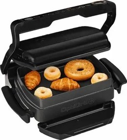 Tefal GC714834 OptiGrill+ černý / Kontaktní gril / 2000 W / 6 programů