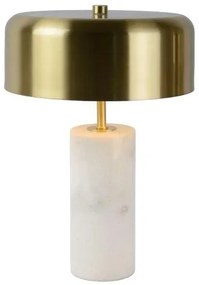Lucide 34540/03/31 MIRASOL stolní lampa G9 / 3x7W bílý mramor Lampy a lampičky na noční stolek