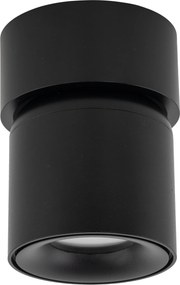 TK Lighting Černé stropní/nástěnné svítidlo Twist pro žárovku GU10 TK10575