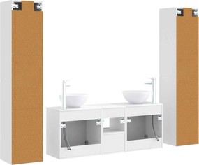 Sada koupelnového nábytku 5 ks Bílá 33 x 34,5 x 160 cm 3406023