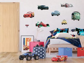 Dětská samolepka na zeď Disney Auta šampioni | 65 x 85 cm | DDK886