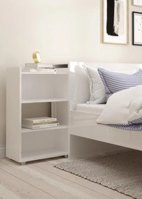 FALCO Čelo postele Simplicity 135 bílý lesk