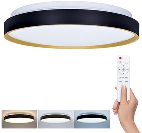 Solight LED osvětlení s dálkovým ovladačem Cala, 48W, 3360lm, 38cm, změna chromatičnosti, stmívatelné
