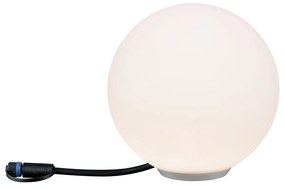 Paulmann 94177 Plug&Shine Globe, venkovní světelný objekt 2,8W LED 3000K, prům.20cm, IP67