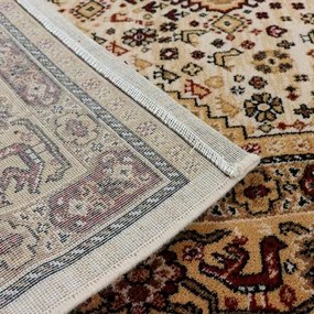 Koberce Breno Kusový koberec PRAGUE 93/IB2W, Béžová, Vícebarevné, 133 x 190 cm