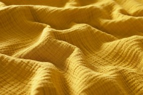 Celoroční mušelínové povlečení Honey - GOTS Velikost: 140 x 200 + 70 x 90