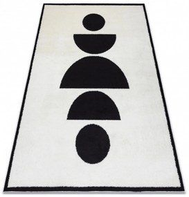 Kusový koberec Cornus krémovočerný 140x190cm