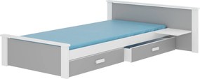 ADRK Furniture Postel ALDEX SHELF 200x90 CH-Alde-Sh-W+LG-208-E1979