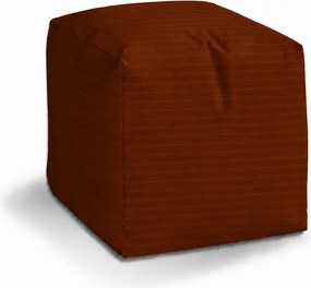 Sablio Taburet Cube Hnědá: 40x40x40 cm - limitovaná edice