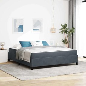 Rám postele Tmavě šedá 180 x 200 cm textil 3399079
