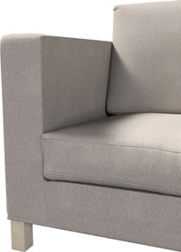 Potah na pohovku IKEA  Karlanda 3-místná nerozkládací, krátký barva béžová látka pletený vzor
