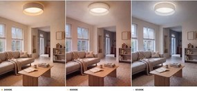 BRILAGI - LED Stropní svítidlo VELVET VARI LED/24W/230V CCT pr. 45 cm krémová