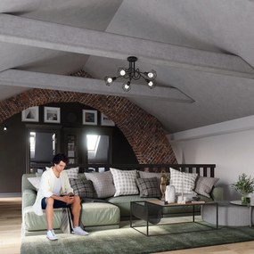 Sollux Lighting Stropní svítidlo ARTEMIS 3 černé