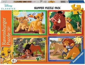 Ravensburger Disney: Lví král / 4x42 dílků / od 4 let
