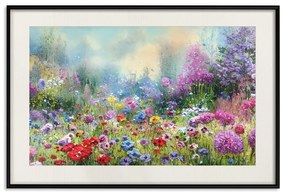 Plakát Louka květin - Monetovská kompozice přírody