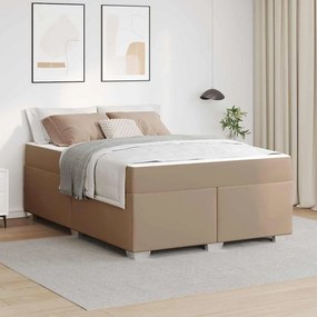 Rám postele Cappuccino 160 x 200 cm PVC 3399245