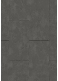 Mexen Steel Black vinylové panely 610 x 305 mm SPC 6,5 mm, podložka IXPE 1,5 mm, 4 V-drážka, Kámen