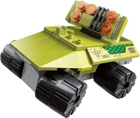 Qman Thunder Expedition Battle Car 1415-1 Radarové auto Sky-eye / Stav