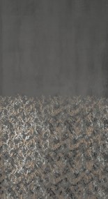 ZATEMŇOVACÍ ZÁVĚS NA KROUŽCÍCH TORI 140X250 CM VZOROVANÁ