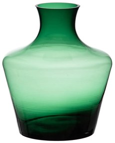 Váza 21 x 21 x 25 cm Zelená Sklo