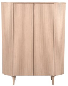 LABEL51 dřevěná komoda světlá OLIVA 158x125 cm ME-70.011