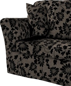 Potah na pohovku IKEA  Tomelilla rozkládací barva hnědá látka pletený vzor, vzorované