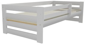 Dětská postel masiv 025 borovice masiv 80 x 200 cm bílá