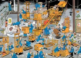 JUMBO Puzzle JvH Oldtimers: Jdi vpřed! / 1000 dílků / od 15 let