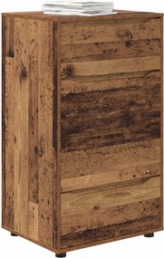 Úložné skříně 60 x 48 x 105 cm Kompozitní dřevo Staré dřevo 3406243