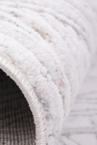 Koberec BUTIK 354 krémový / hnědý